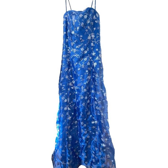 water signs | Dresses | Water Signs Blue Prom Dress | Poshmark